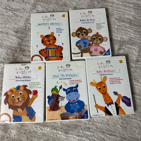 Baby Einstein | Media | Baby Einstein Dvd Collection Colorful ...